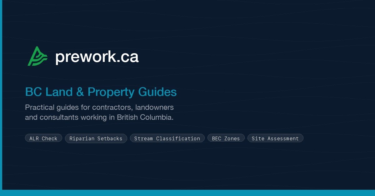 What is a BEC Zone and Why Does it Matter for Your Property | prework.ca